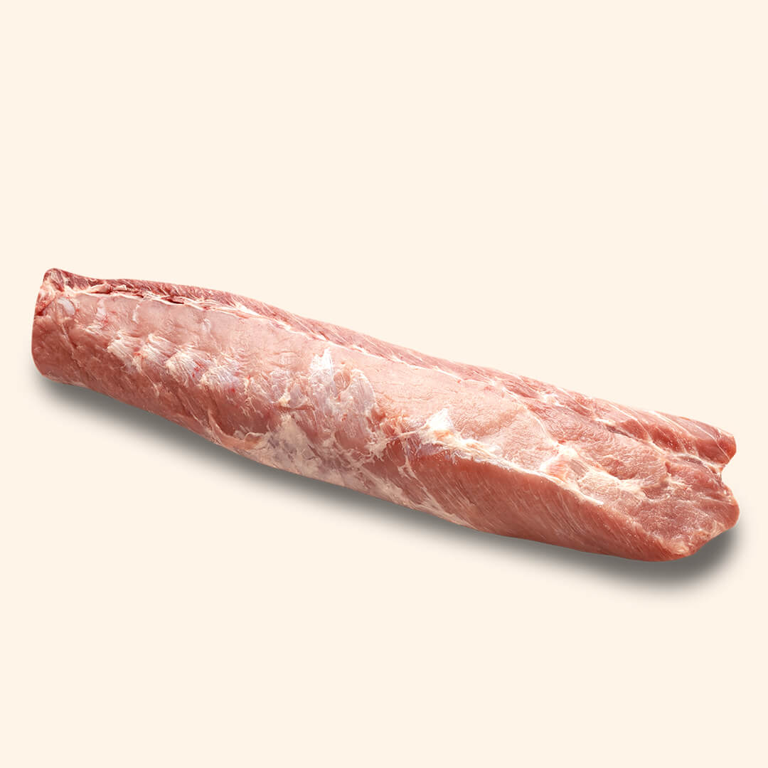 Skinless pork loin